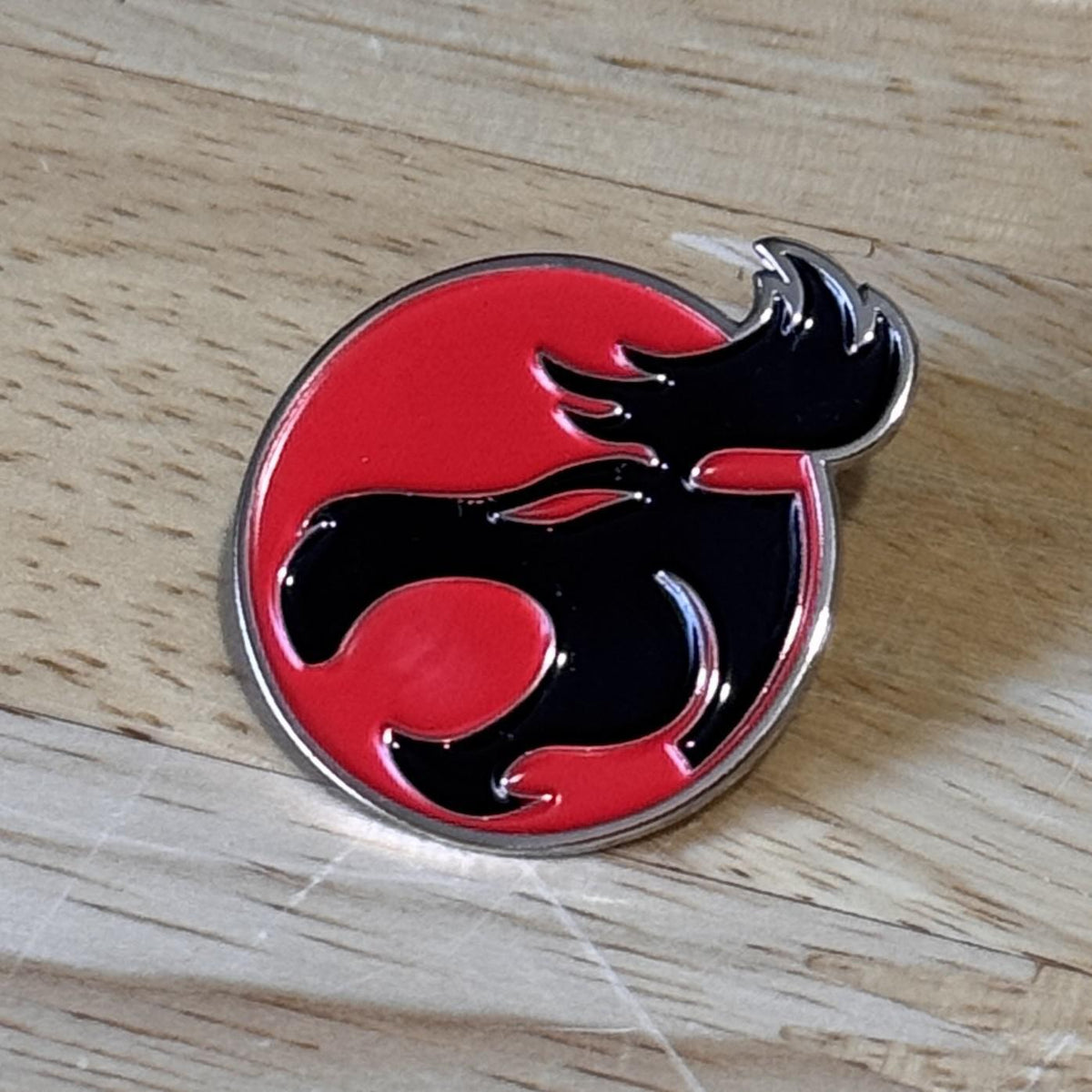 Thunder Moose Enamel Pin – The Maine Souvenir Shop